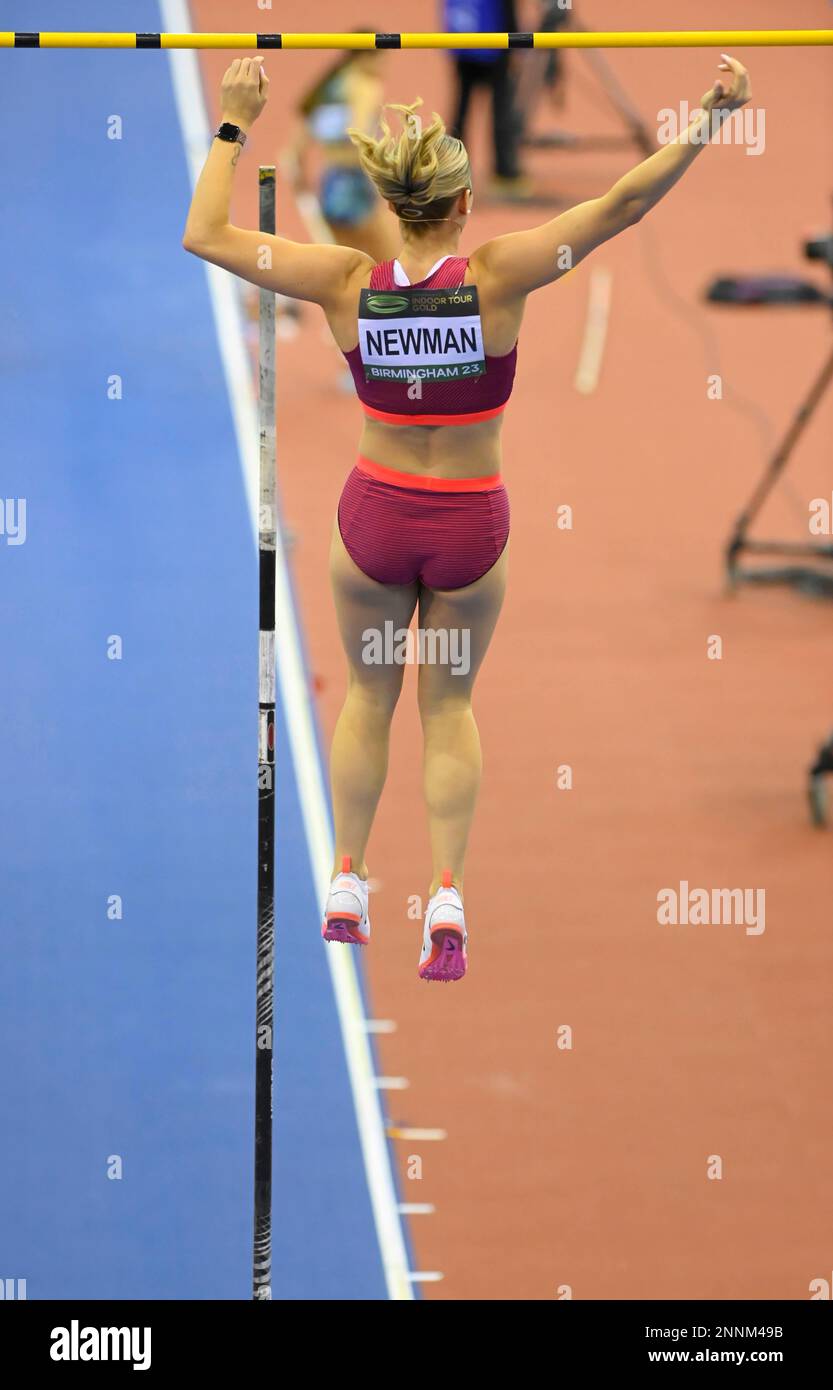 Birmingham, UK, 25 February 2023: NEWMAN Alysha CAN wins the Women's ...