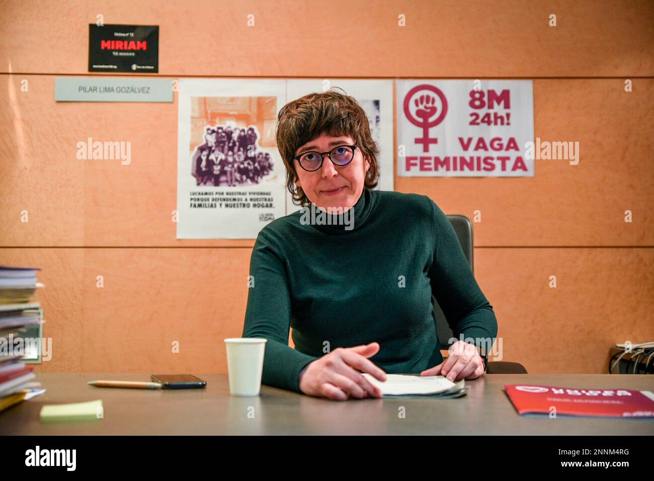 The coordinator of Podemos in the Valencian Community, Pilar Lima ...