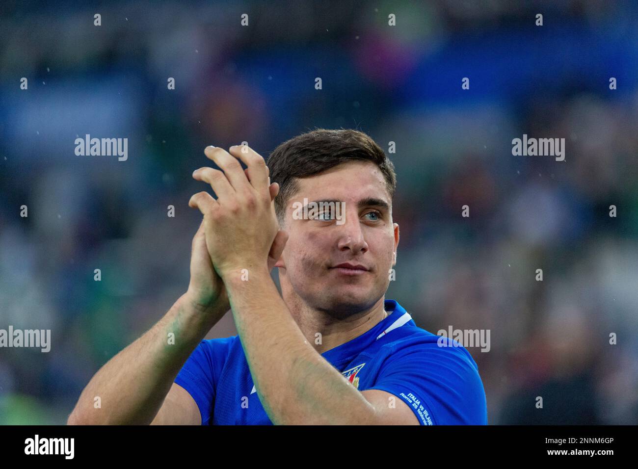 Rome, Italy. 25 Feb 2023. Alessandro Fusco. Italy vs Ireland, Six ... Rome, Italy. 25 Feb 2023. Alessandro Fusco. Italy vs Ireland, Six ...