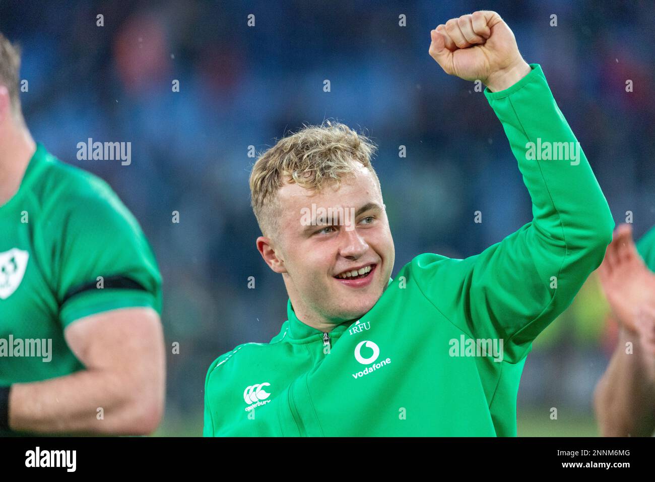 Rome, Italy. 25 Feb 2023. Ireland Scrum Half Craig Casey. Italy vs ... Rome, Italy. 25 Feb 2023. Ireland Scrum Half Craig Casey. Italy vs ...