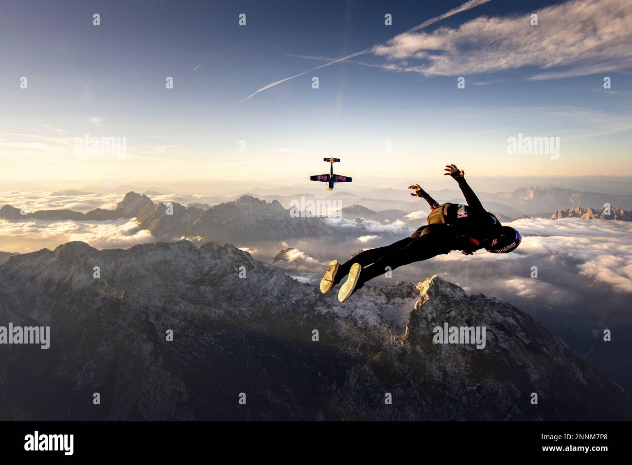 Polish skydiving star Maja Kuczyńska and race pilot Łukasz Czepiela put ...