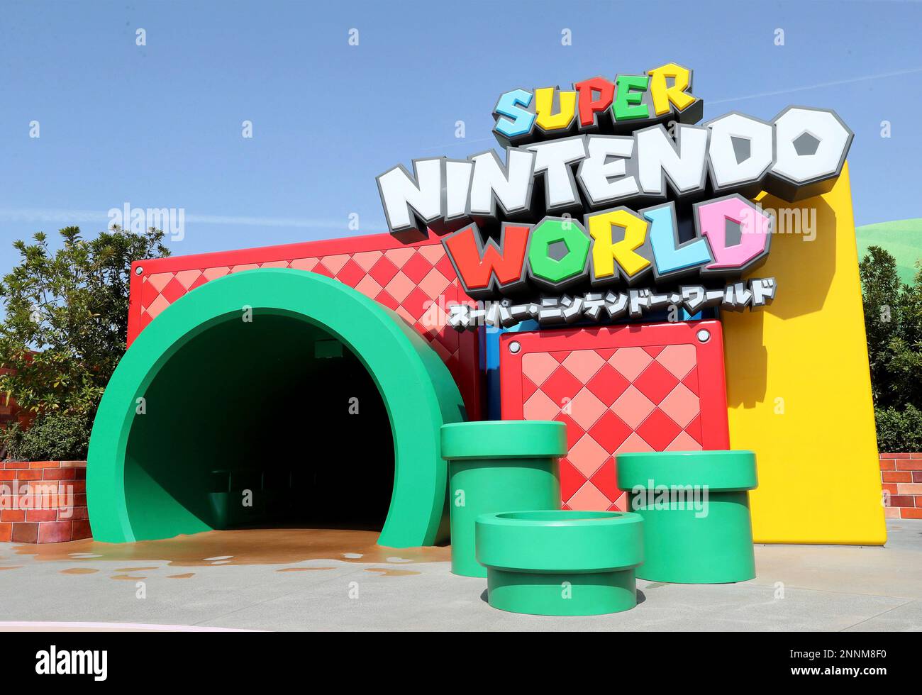Universal Studios Japan (USJ) unveils Super Nintendo World during a ...