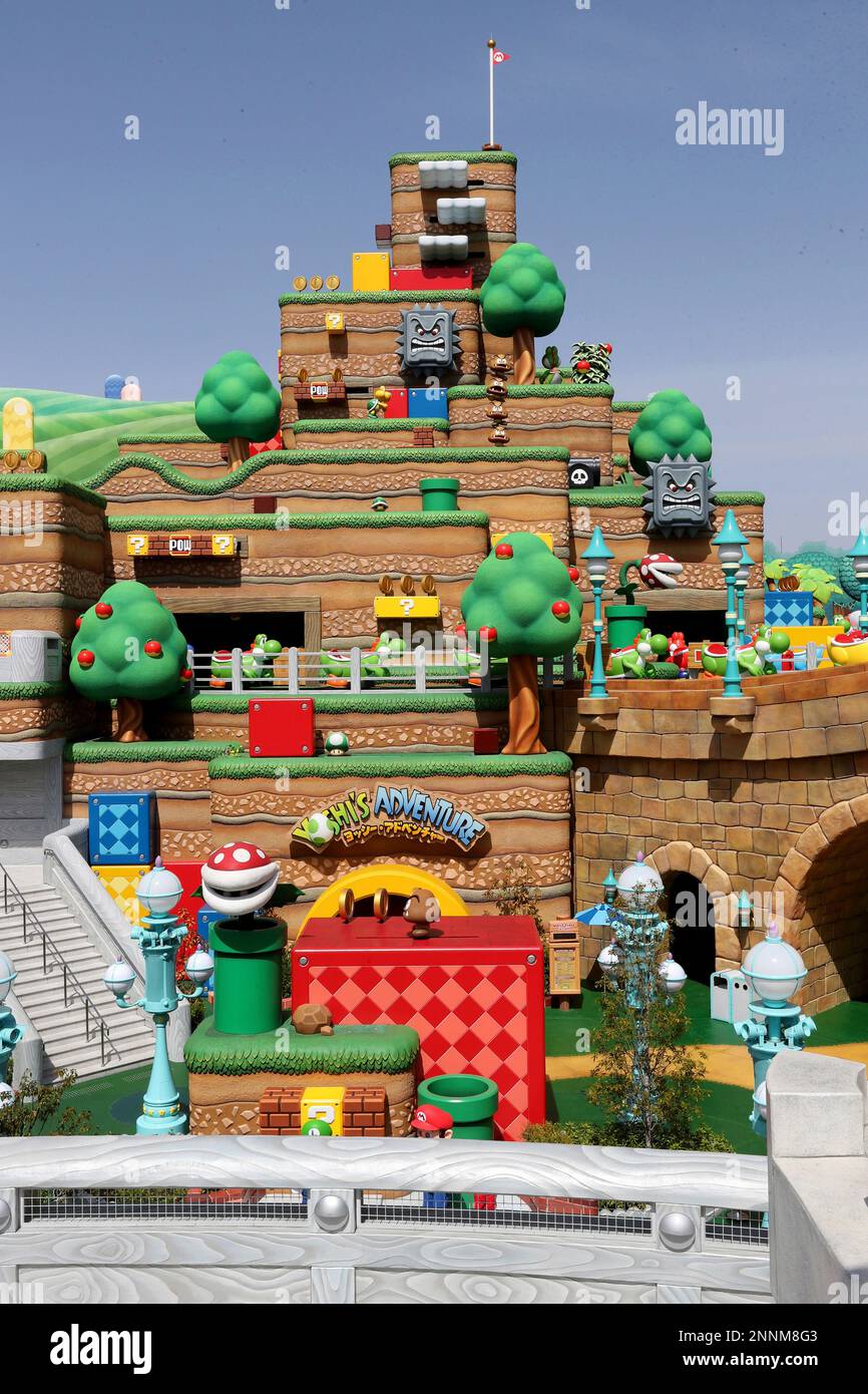 Universal Studios Japan (USJ) unveils Super Nintendo World during a ...