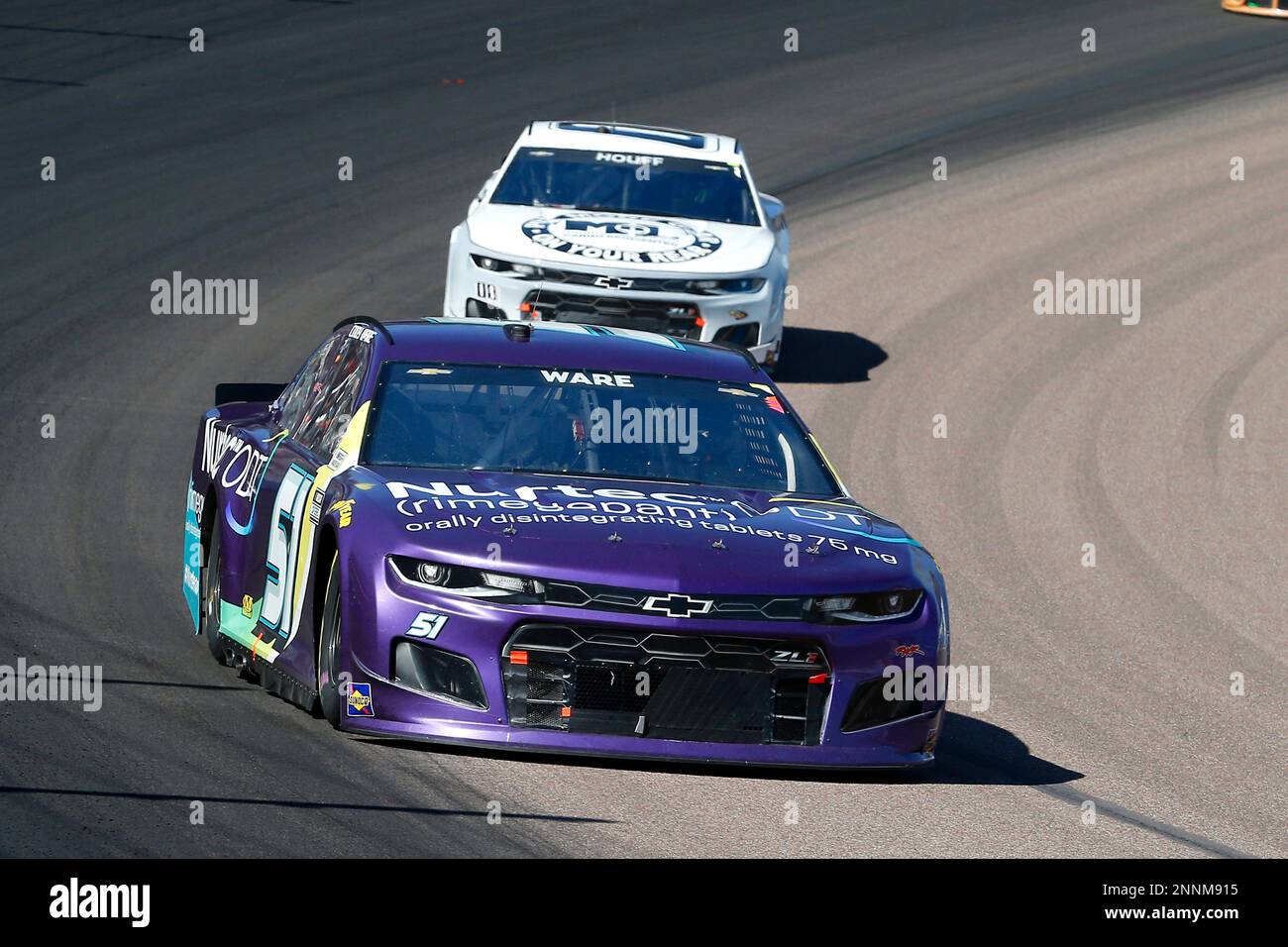 #51: Garrett Smithley, Petty Ware Racing, Chevrolet Camaro NURTEC ODT ...