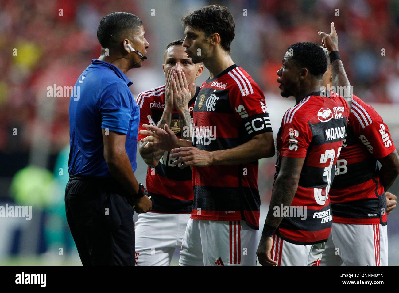 Brasilia, Brazil, 25th Feb, 2023. Mane Garrincha Stadium, Cchampionship ...