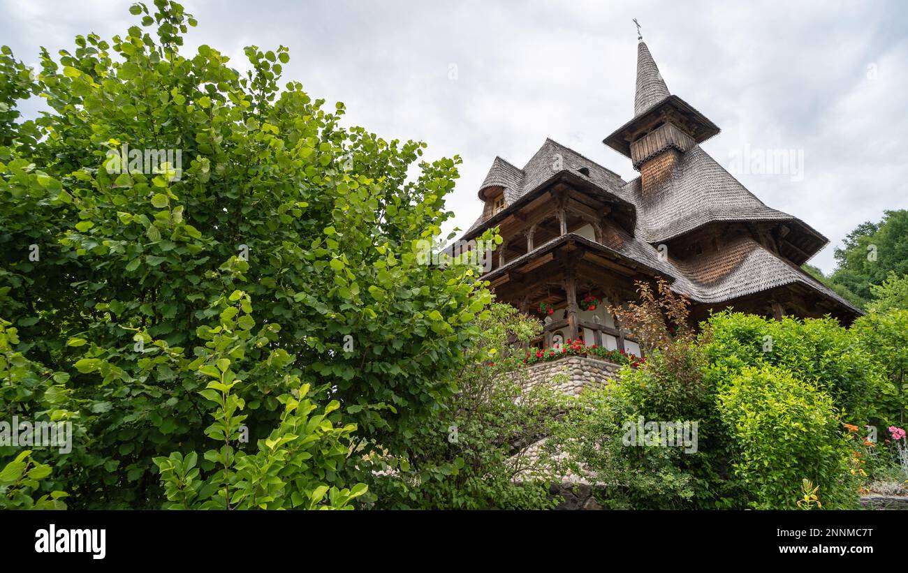 A spiritual retreat at the wooden churches Stock Photo - Alamy