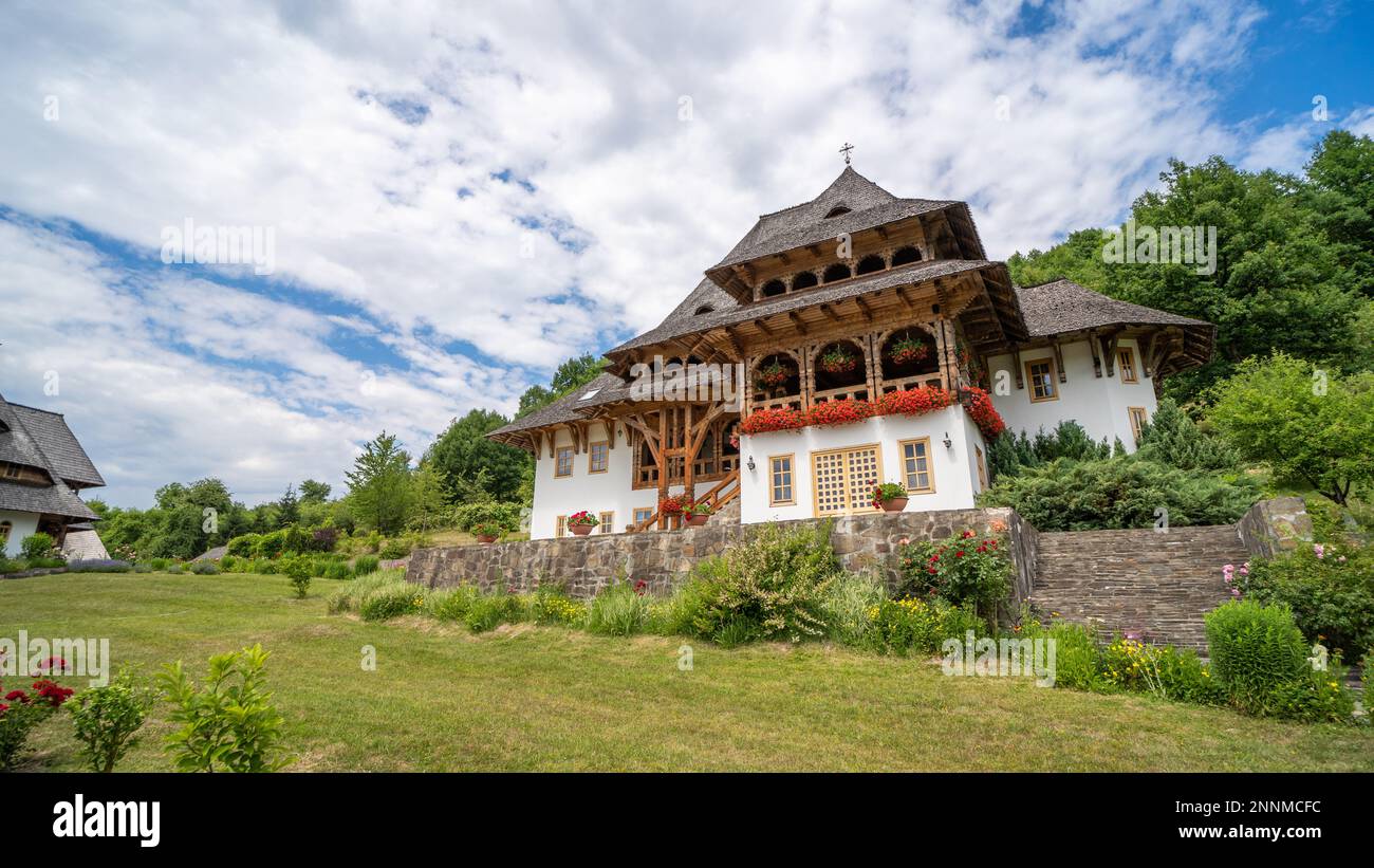 A spiritual retreat at the wooden churches Stock Photo - Alamy