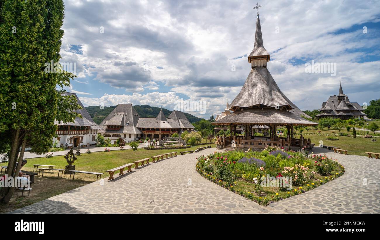 A spiritual retreat at the wooden churches Stock Photo - Alamy