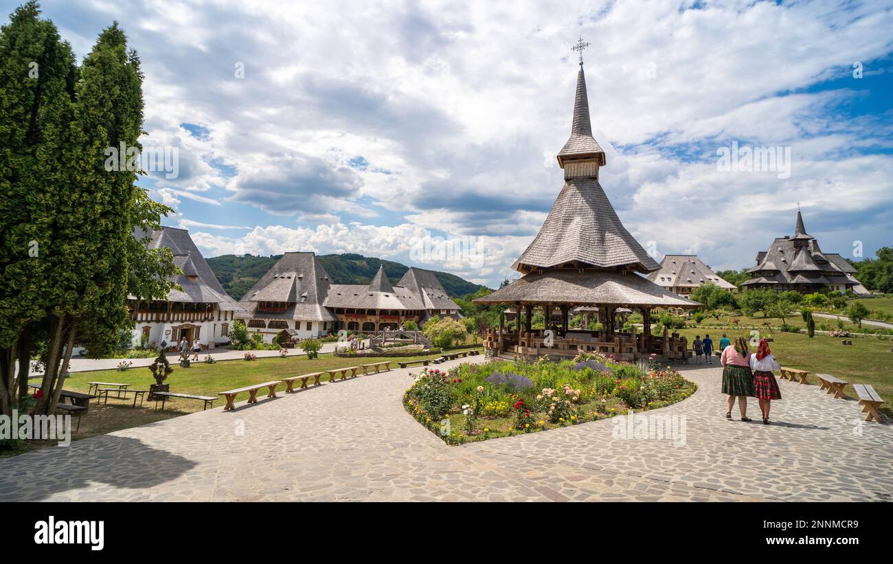 A spiritual retreat at the wooden churches Stock Photo - Alamy