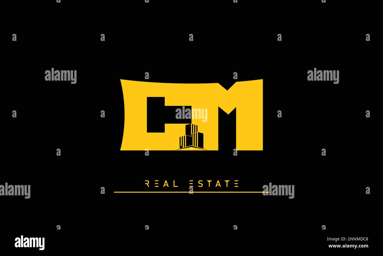 Cm real estate logo hi-res stock photography and images - Alamy