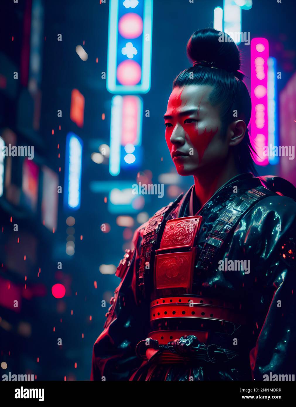 High tech warrior hi-res stock photography and images - Alamy