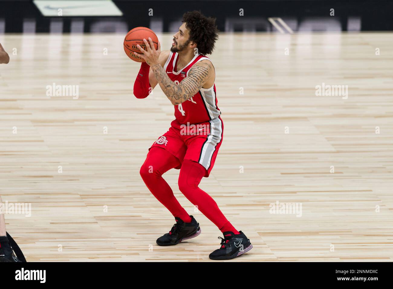 INDIANAPOLIS, IN - MARCH 12: Ohio State Buckeyes guard Duane Washington ...
