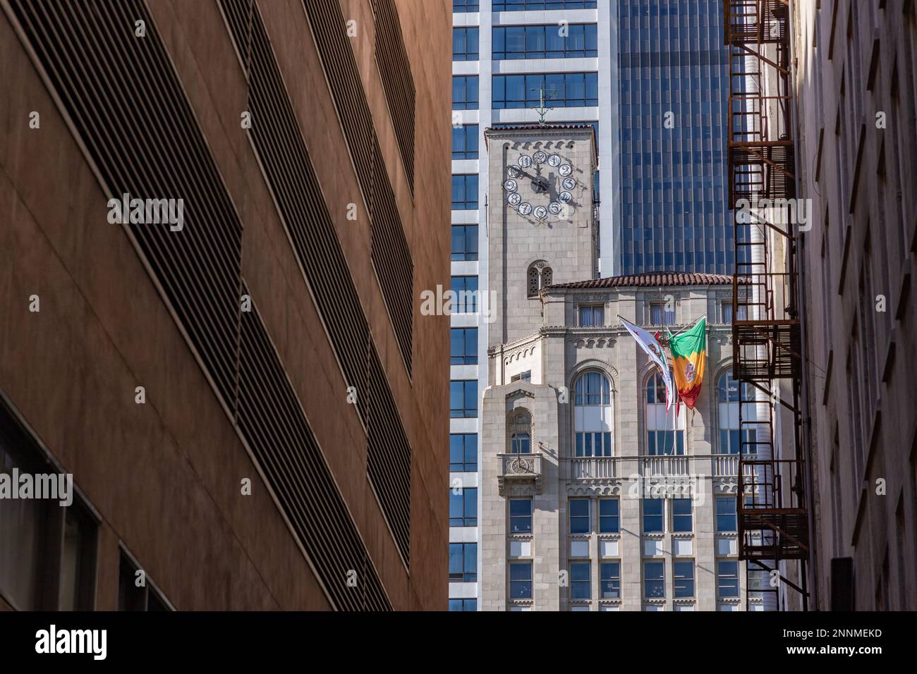 Los angeles oviatt building hi-res stock photography and images - Alamy