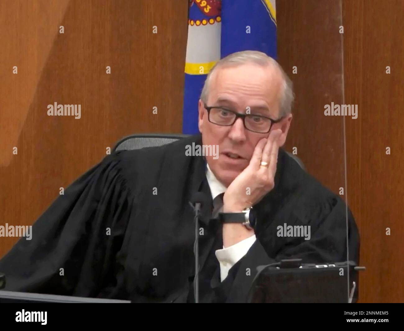 In this image taken from video, Hennepin County Judge PeterÂCahill ...