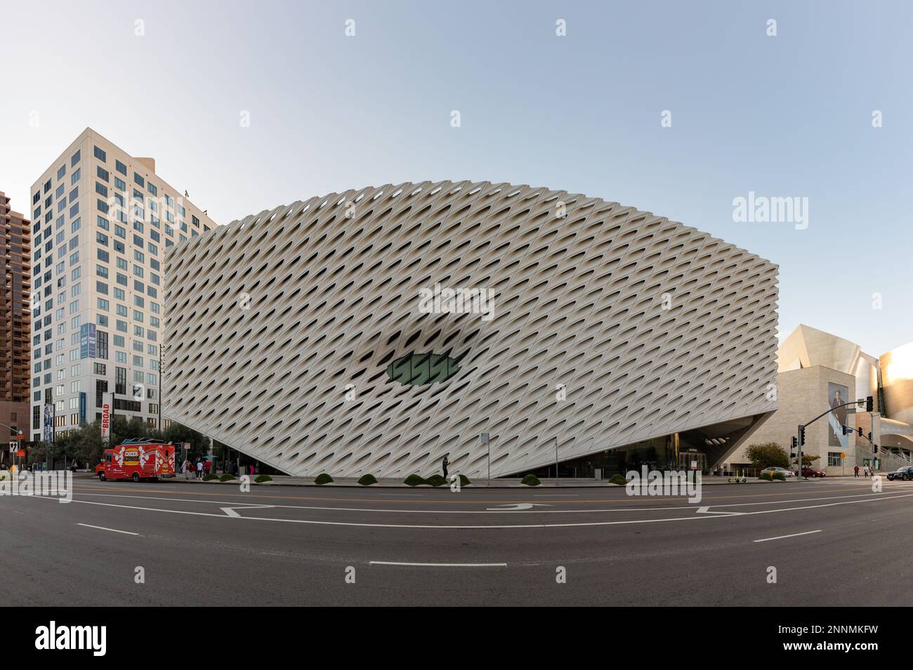A picture of The Broad Museum Stock Photo - Alamy