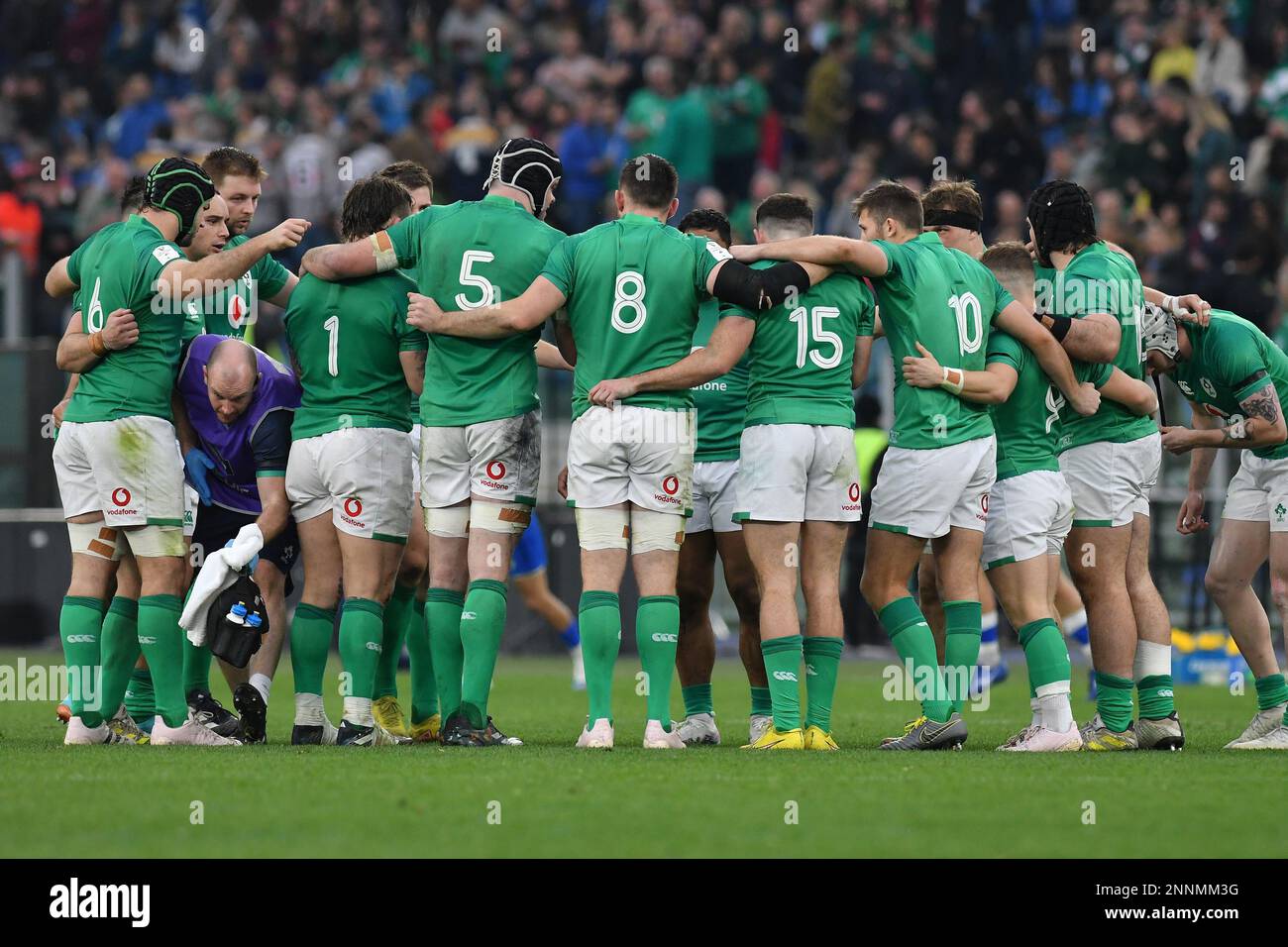 Rugby match stadio olimpico hi-res stock photography and images - Alamy