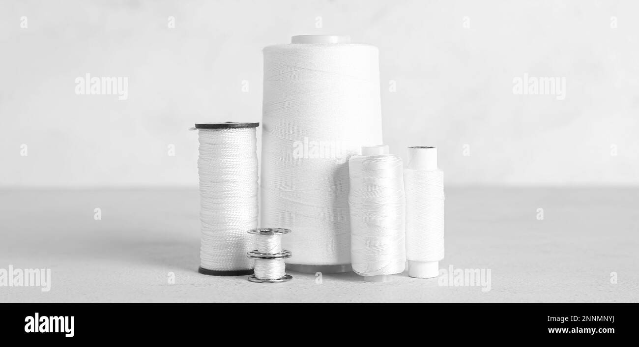 Banner thread Black and White Stock Photos & Images - Alamy