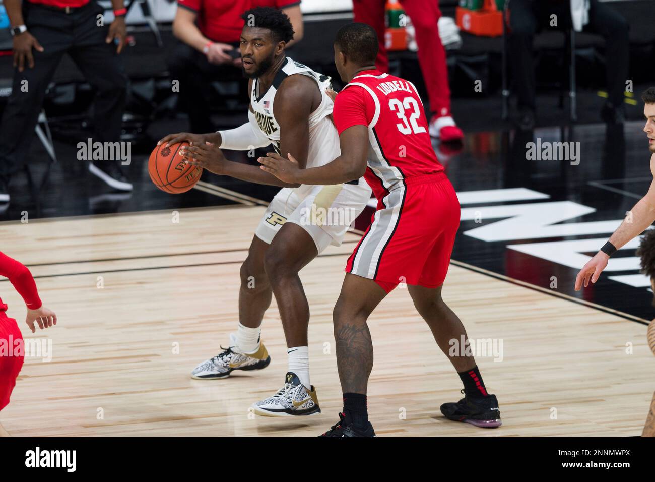 INDIANAPOLIS, IN - MARCH 12: Purdue Boilermakers forward Trevion ...