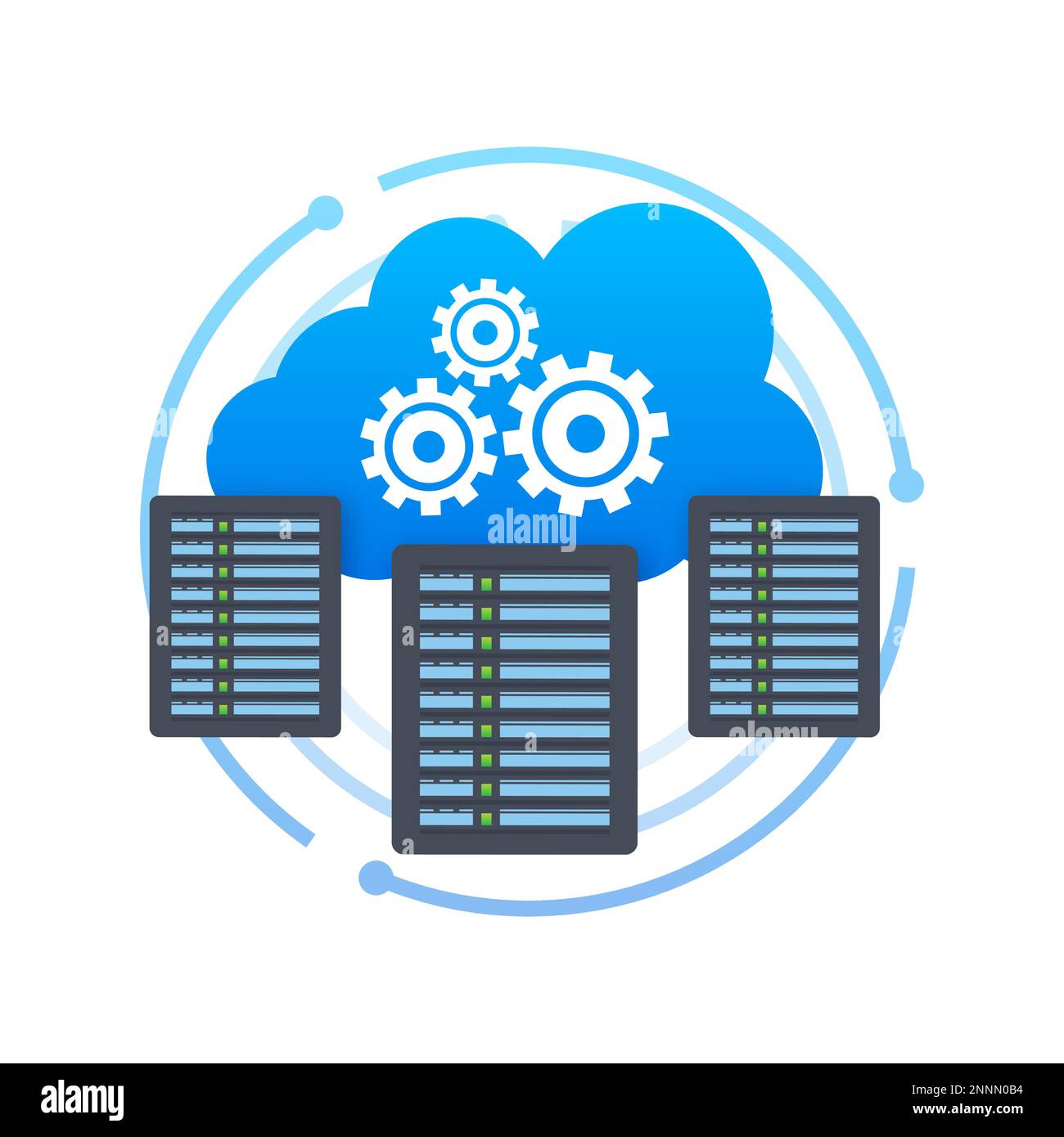 Digital support services hardware Stock Vector Images - Alamy