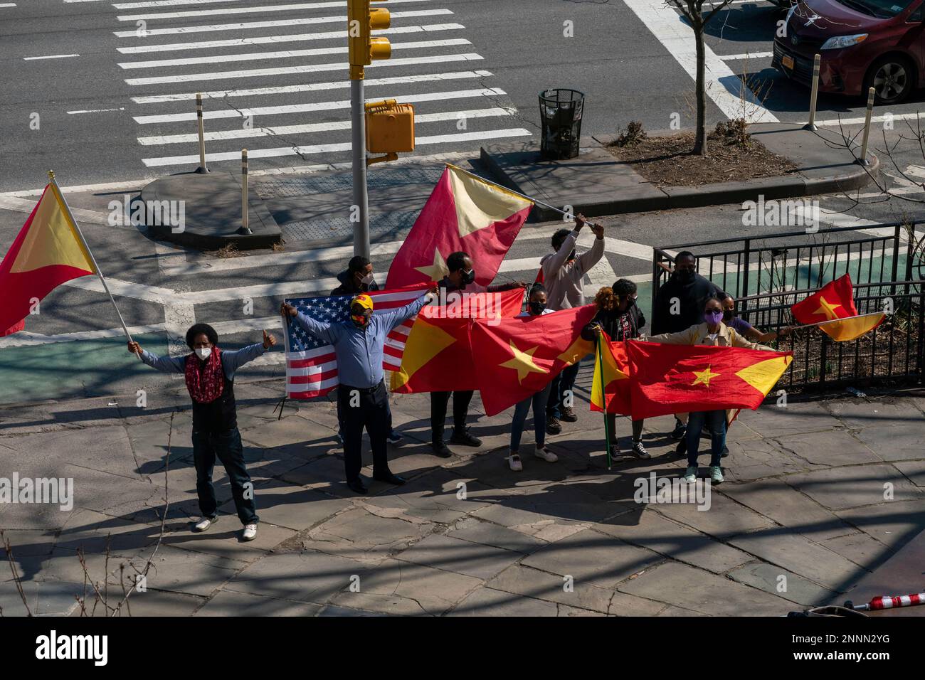 Photo by: John Nacion/STAR MAX/IPx 2021 3/11/21 Tigray War protest at ...