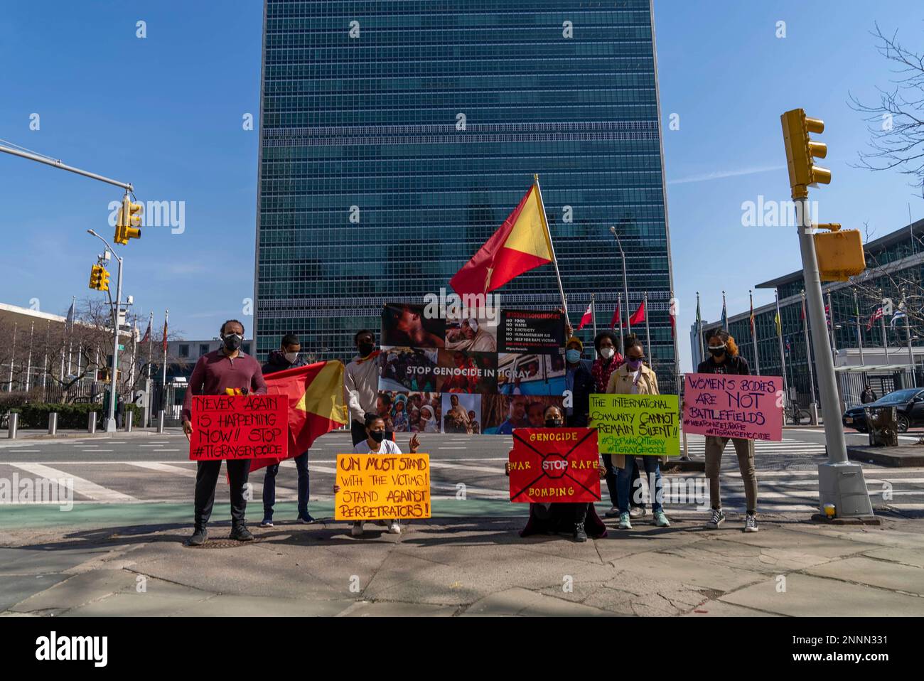 Photo by: John Nacion/STAR MAX/IPx 2021 3/11/21 Tigray War protest at ...