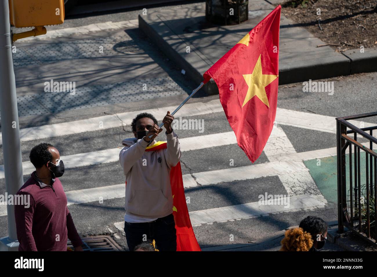 Photo by: John Nacion/STAR MAX/IPx 2021 3/11/21 Tigray War protest at ...