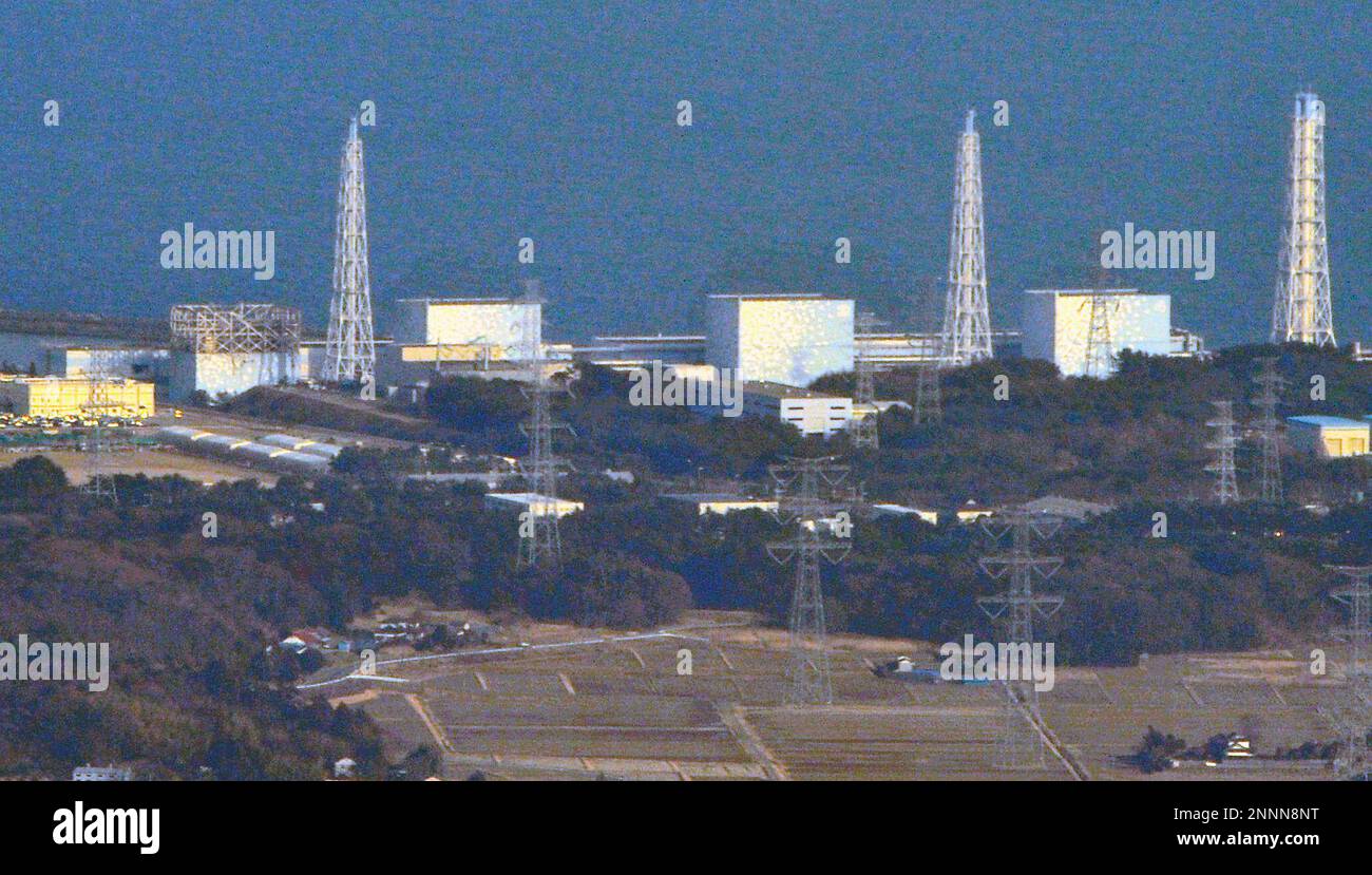 FILE - This March 13, 2011, file photo, Unit 1 reactor, left, of the ...