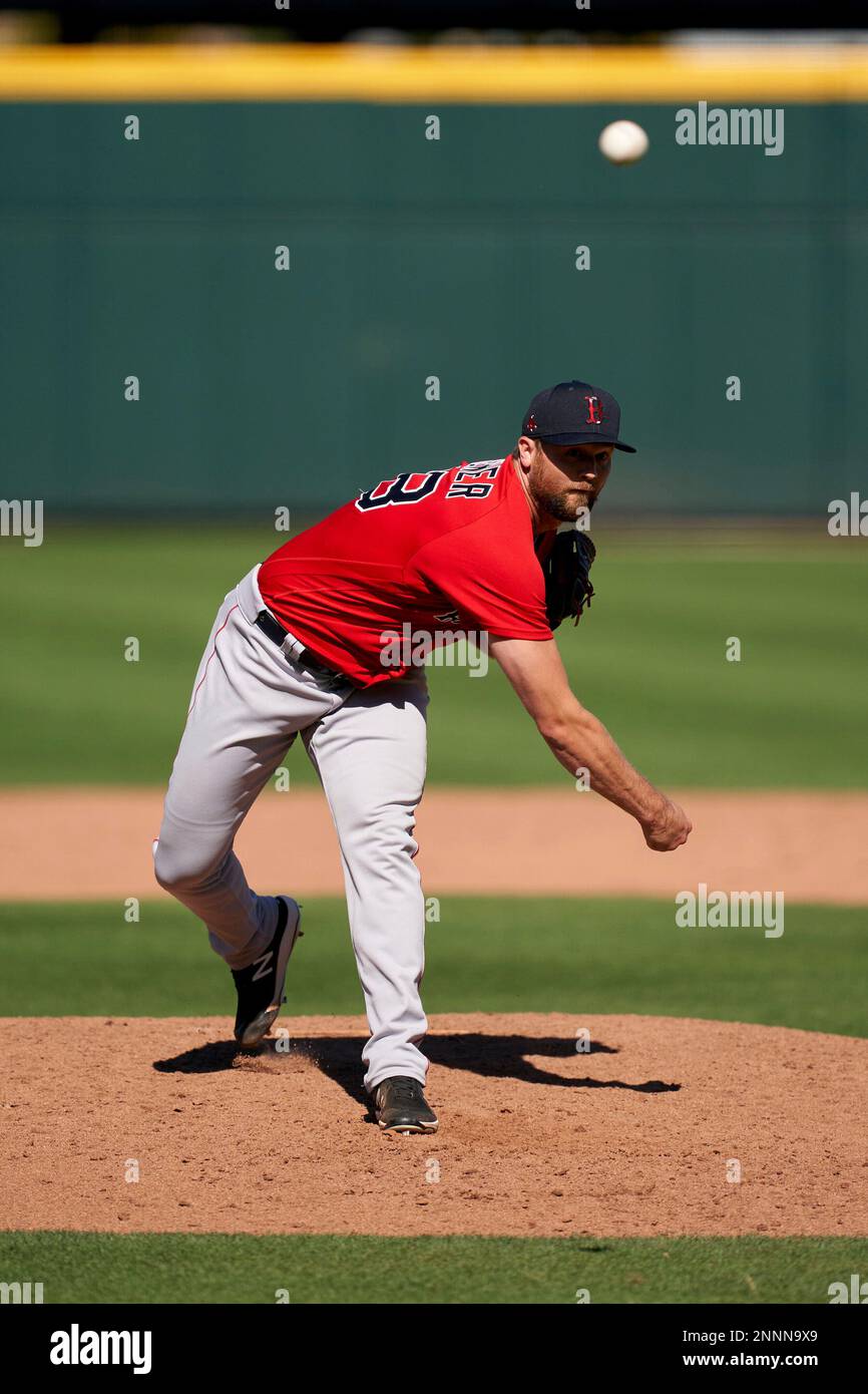 Boston Red Sox pitcher Colten Brewer (48) during a Major League Spring ...