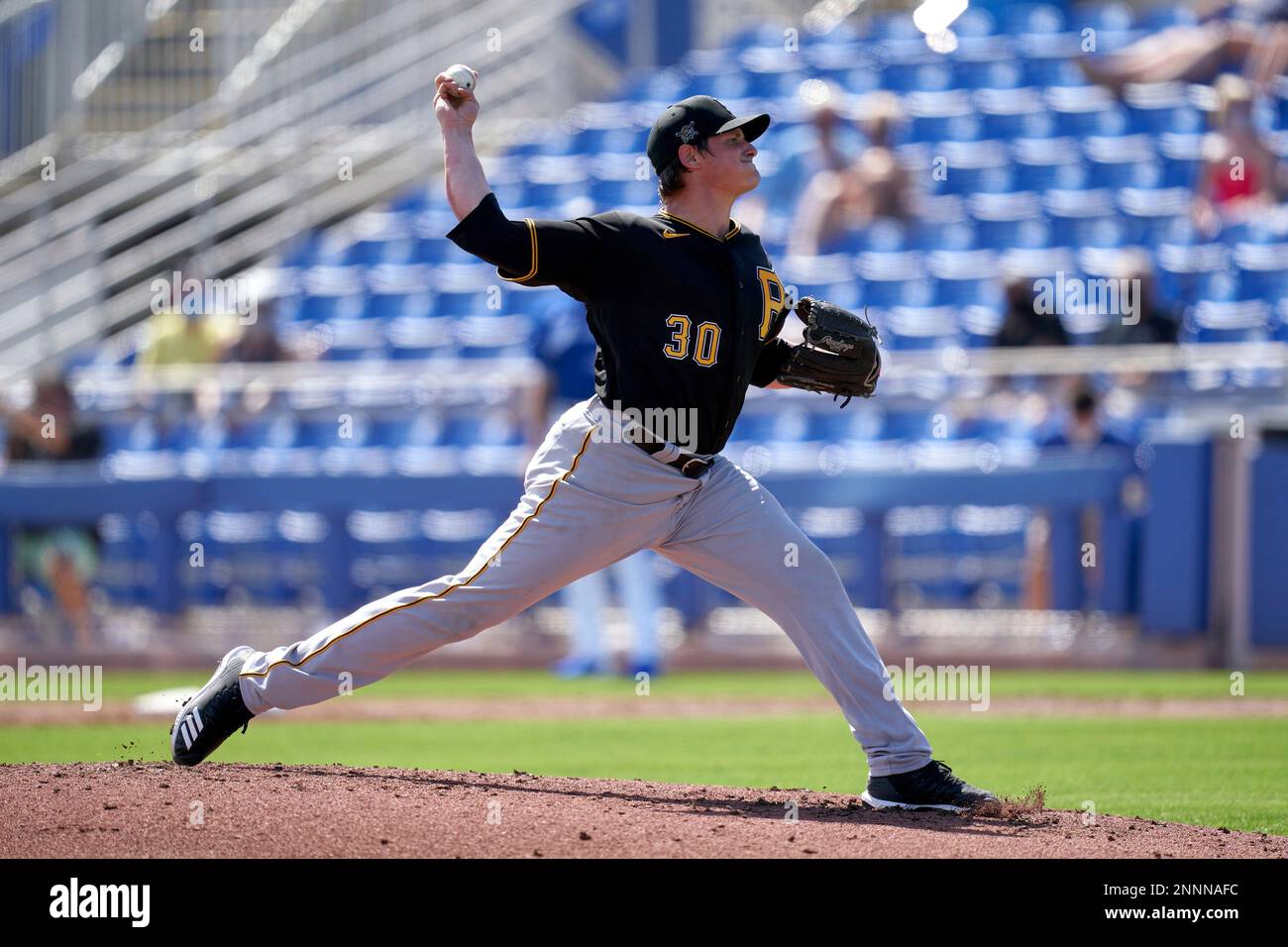 Pittsburgh Pirates pitcher Kyle Crick (30) during a Major League Spring ...