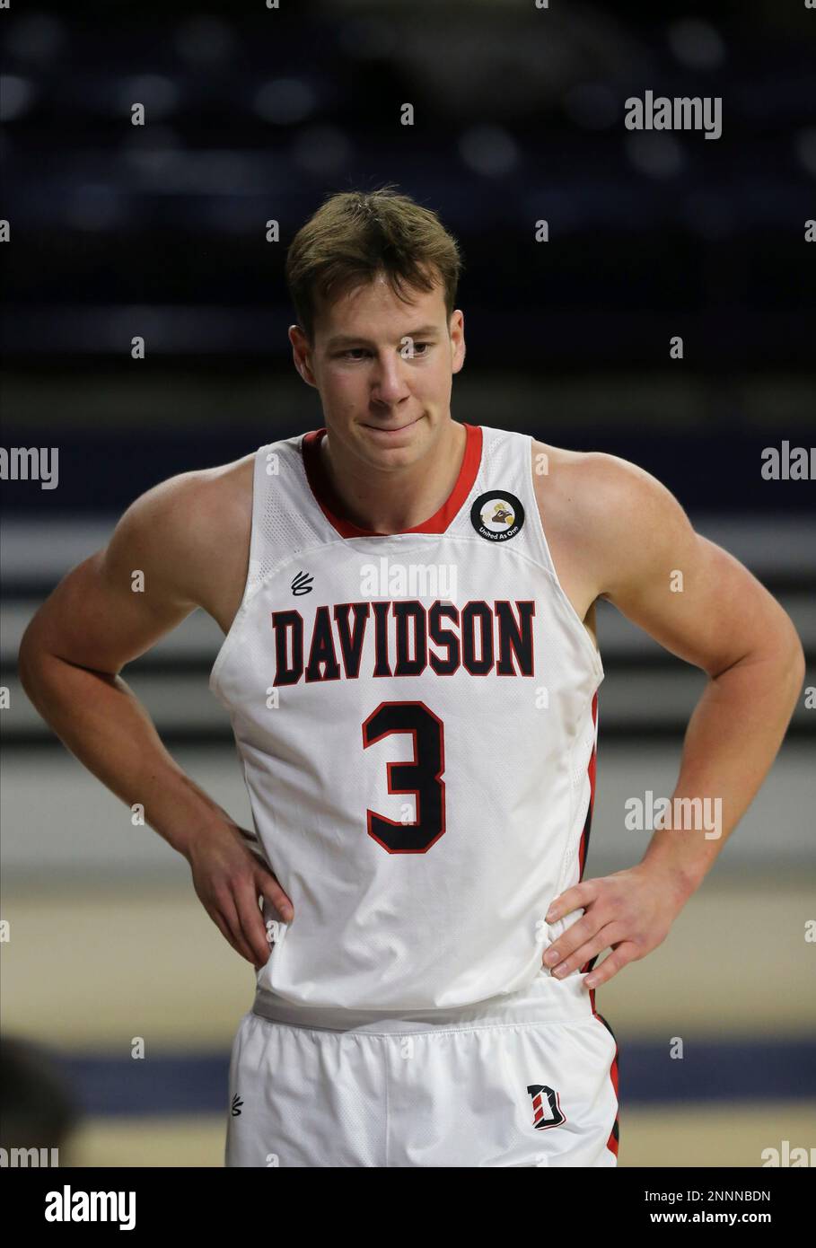 RICHMOND, VA - MARCH 05: Davidson Wildcats forward Sam Mennenga (3 ...