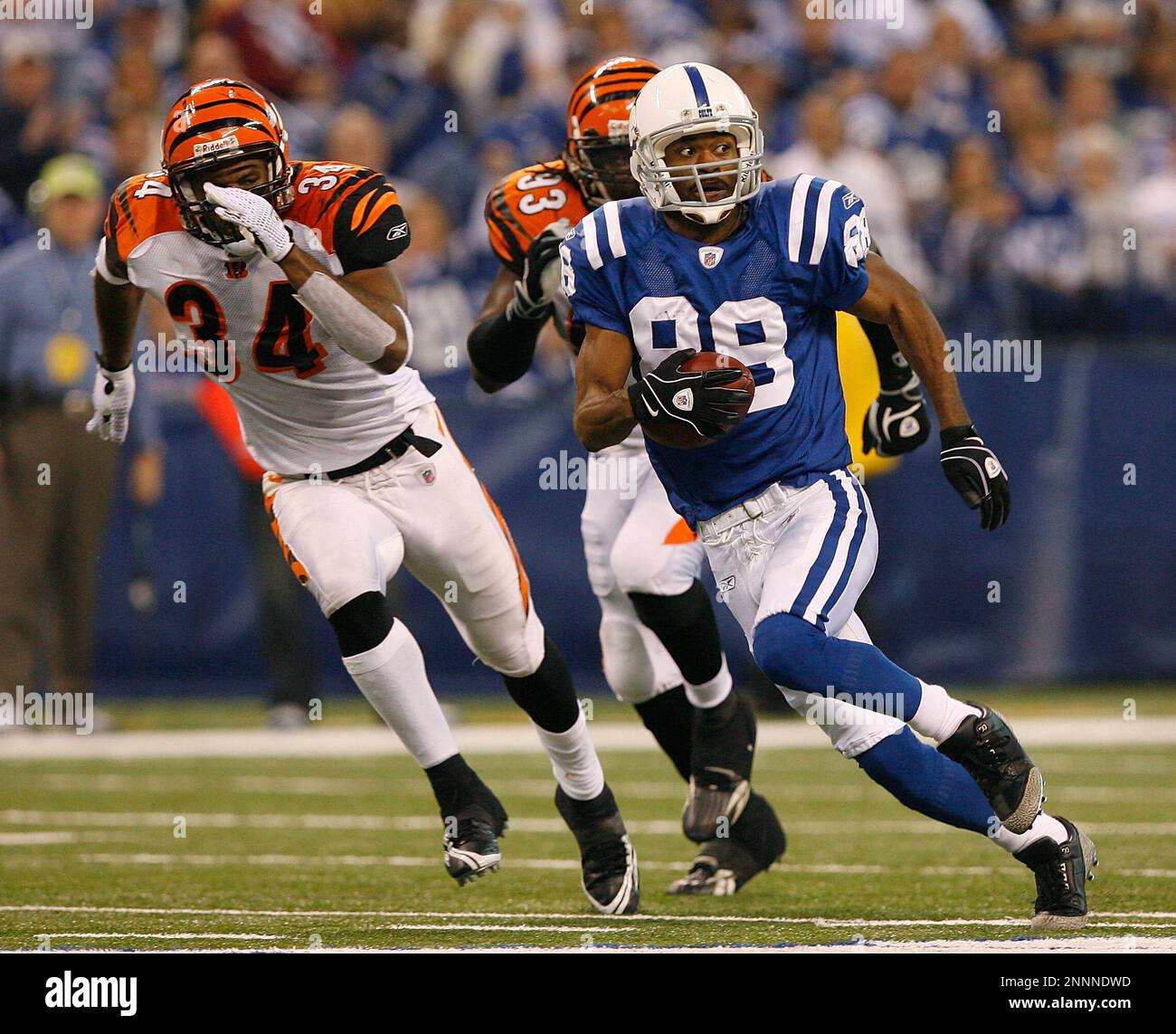 7DECEMBER2008: Indianapolis Colts wide receiver Marvin Harrison (88 ...