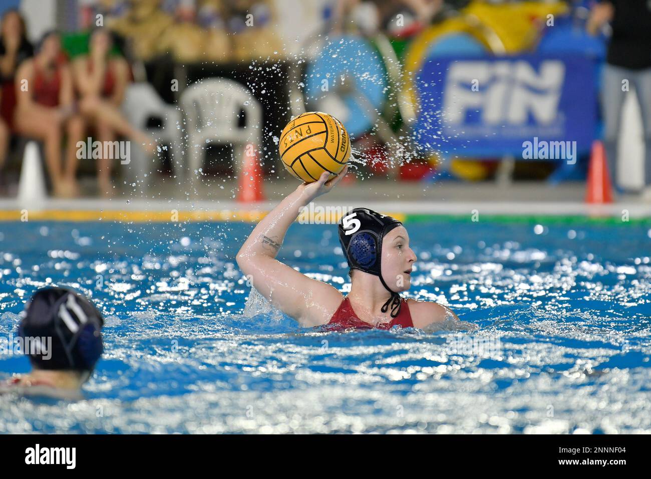 Giulia Gasparri (Rarinantes Florentia) during the Waterpolo Italian ...