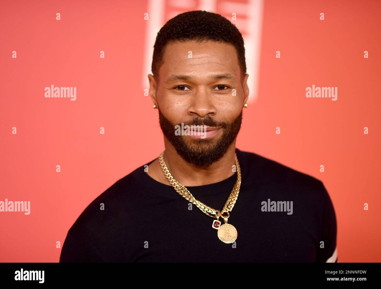 Karon Riley arrives at the 54th NAACP Image Awards on Saturday, Feb. 25 ...