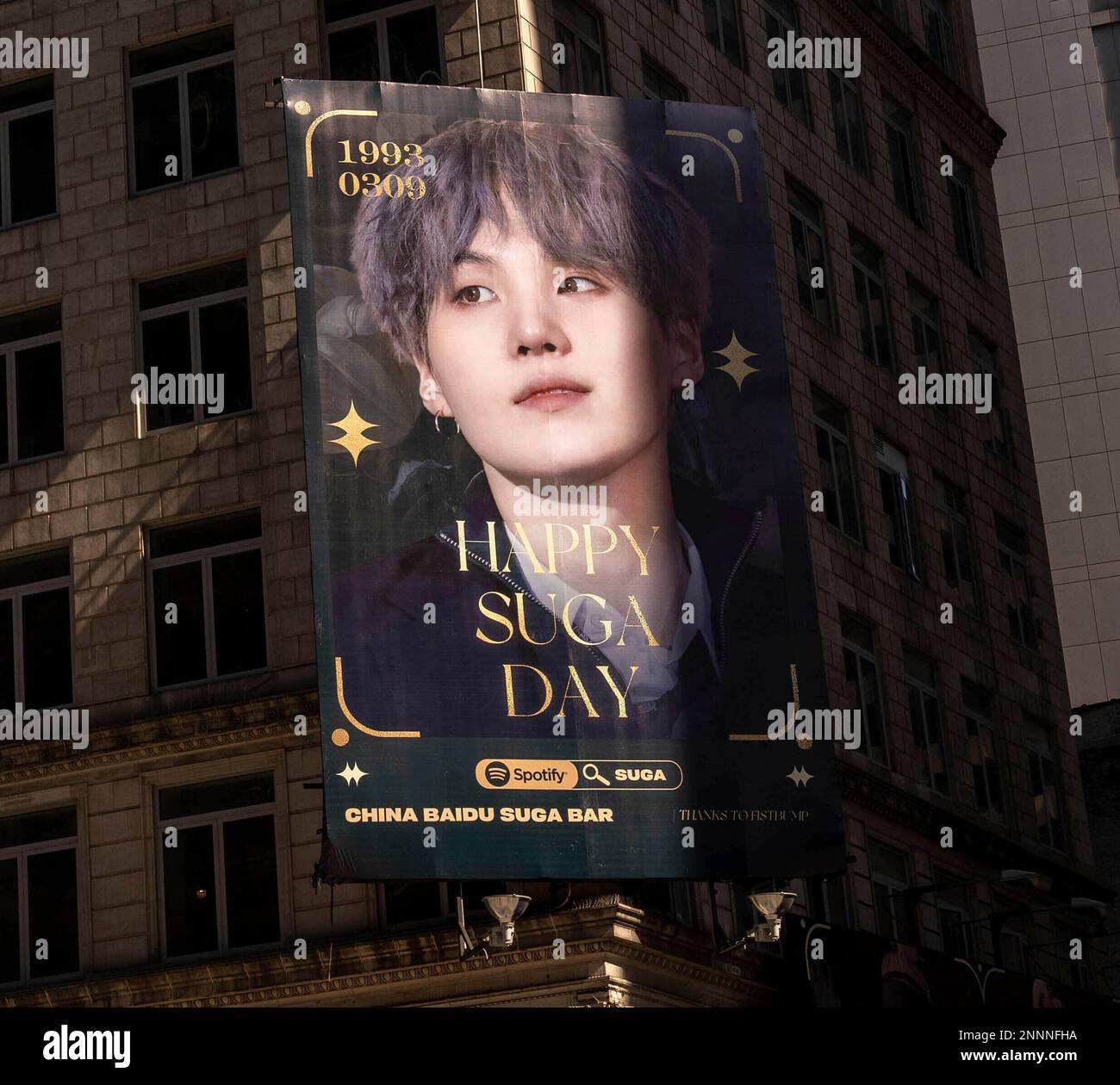 Photo by: John Nacion/STAR MAX/IPx 2021 3/9/21 A view of a billboard ...