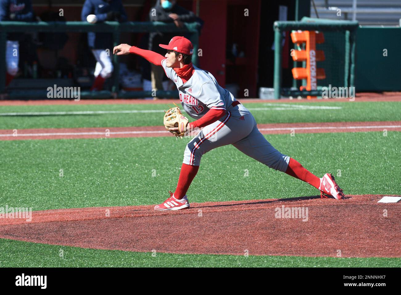 Sacred Heart University Pioneers pitcher Michael Boylan (13) during ...