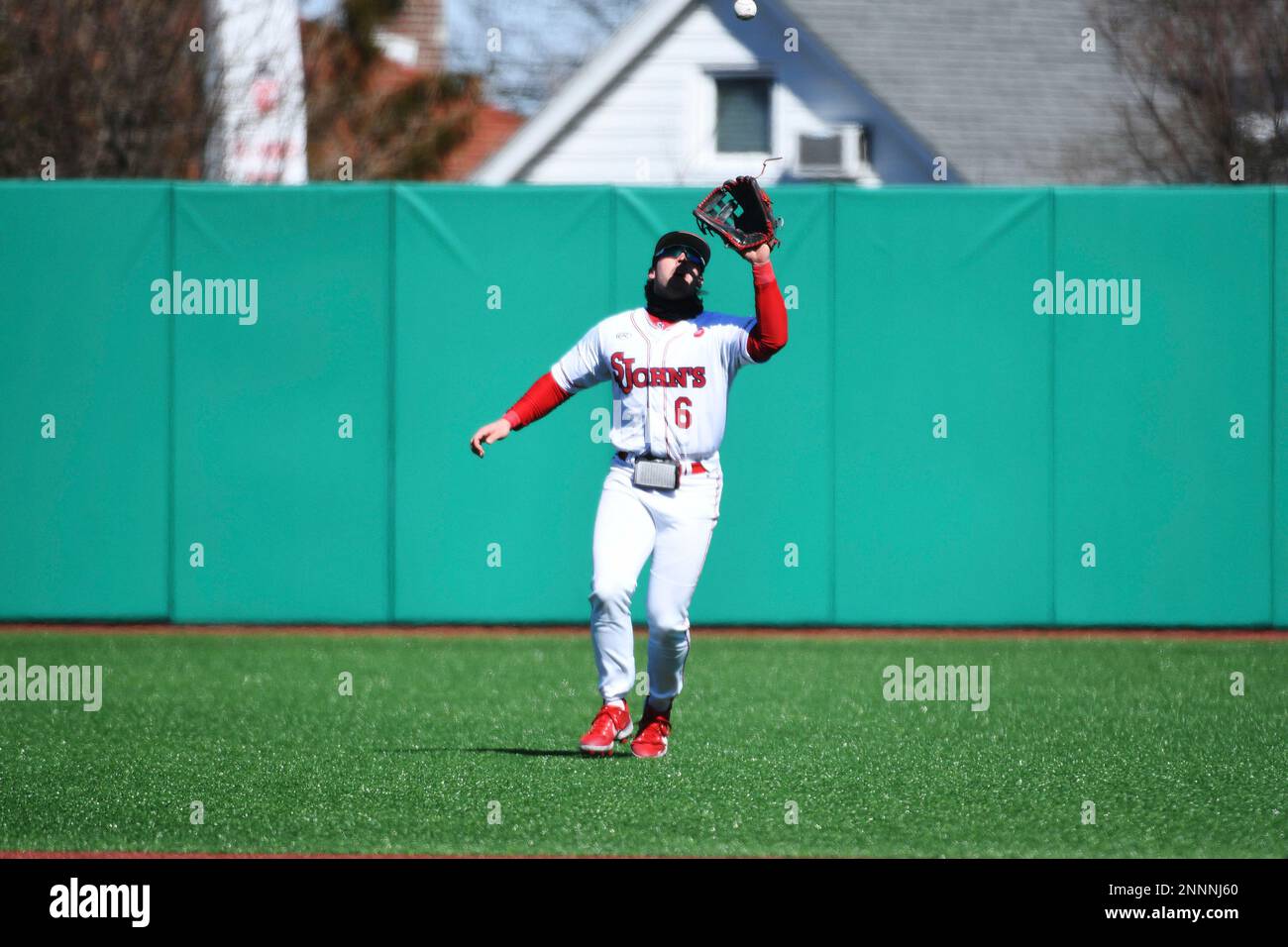 St. John's University Redstorm outfielder Ryan Logan (6) during game ...