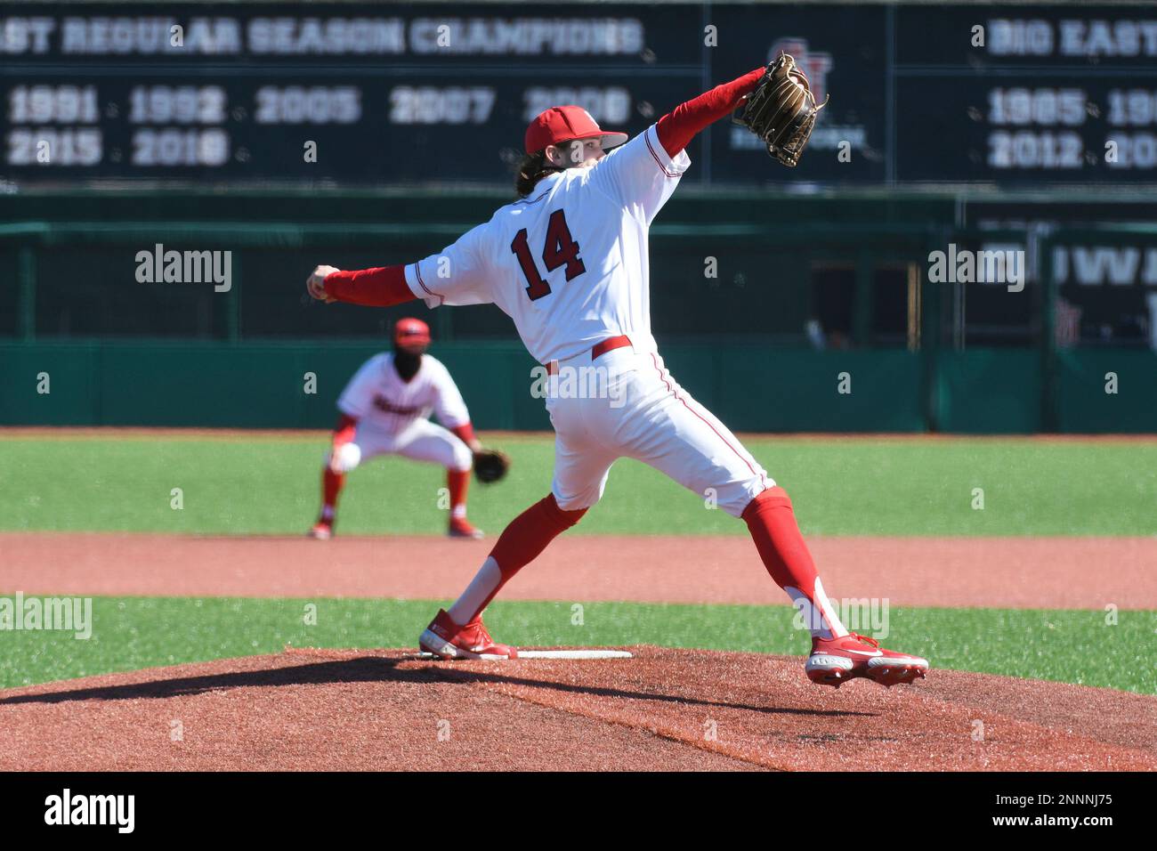 St. John's University Redstorm pitcher Nick Mondak (14) during game ...