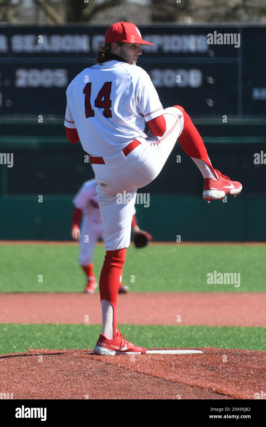St. John's University Redstorm pitcher Nick Mondak (14) during game ...