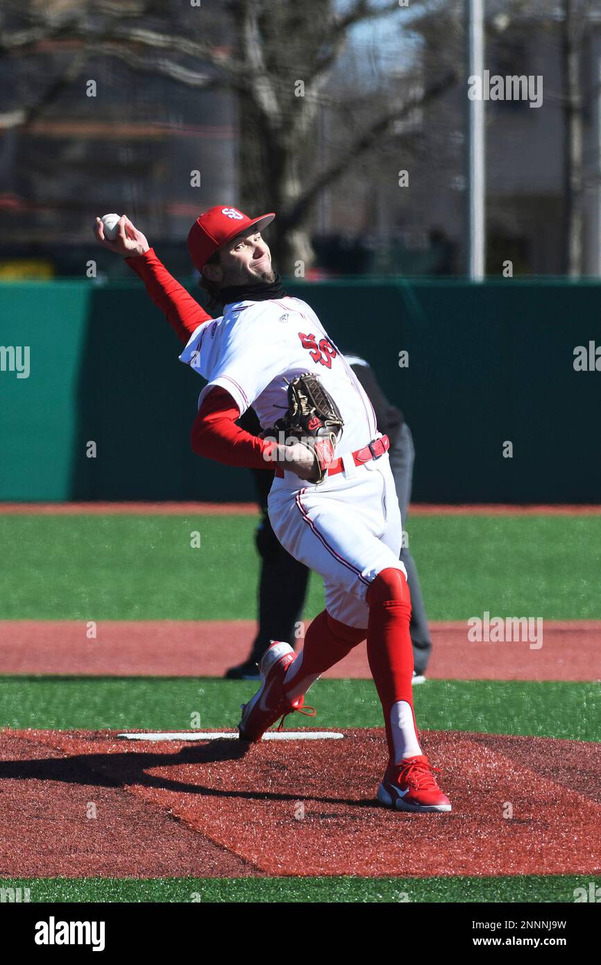 St. John's University Redstorm pitcher Nick Mondak (14) during game ...