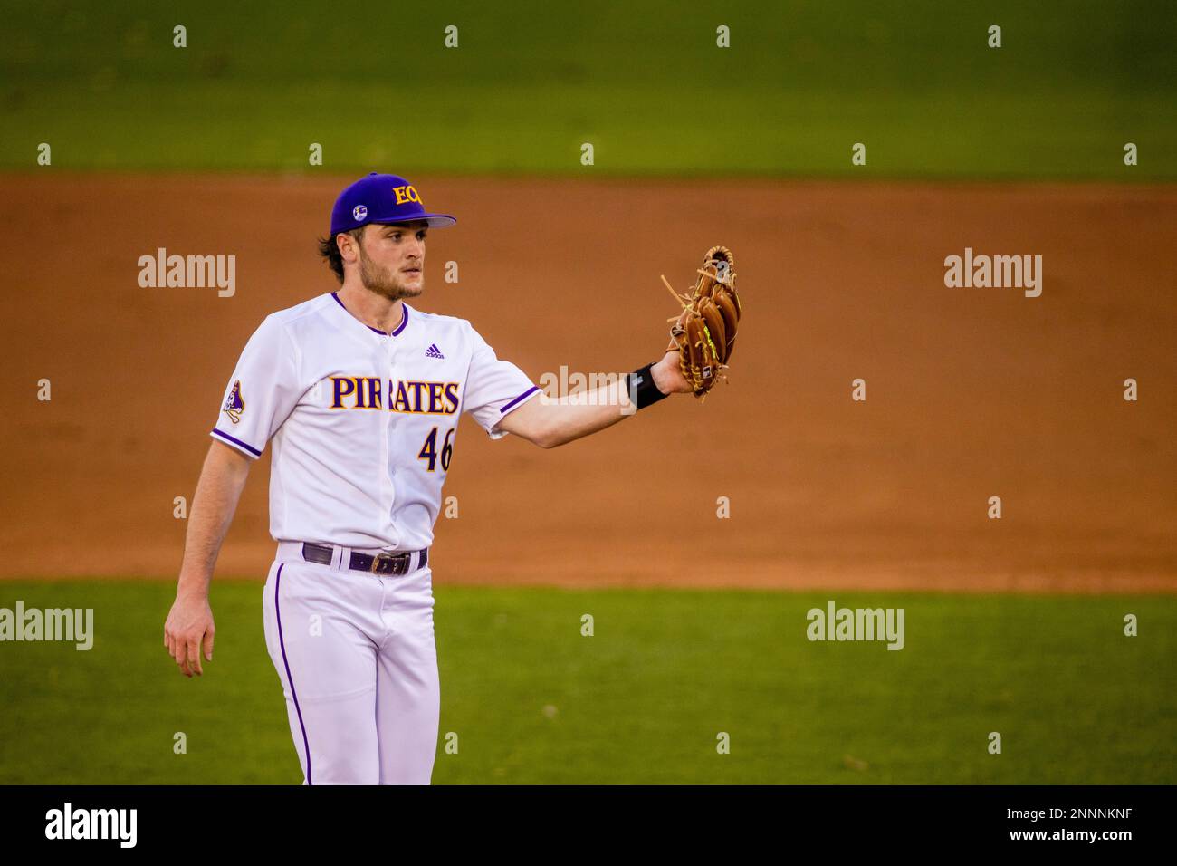 February 24, 2023: East Carolina Pirates pitcher Trey Yesavage (46 ...