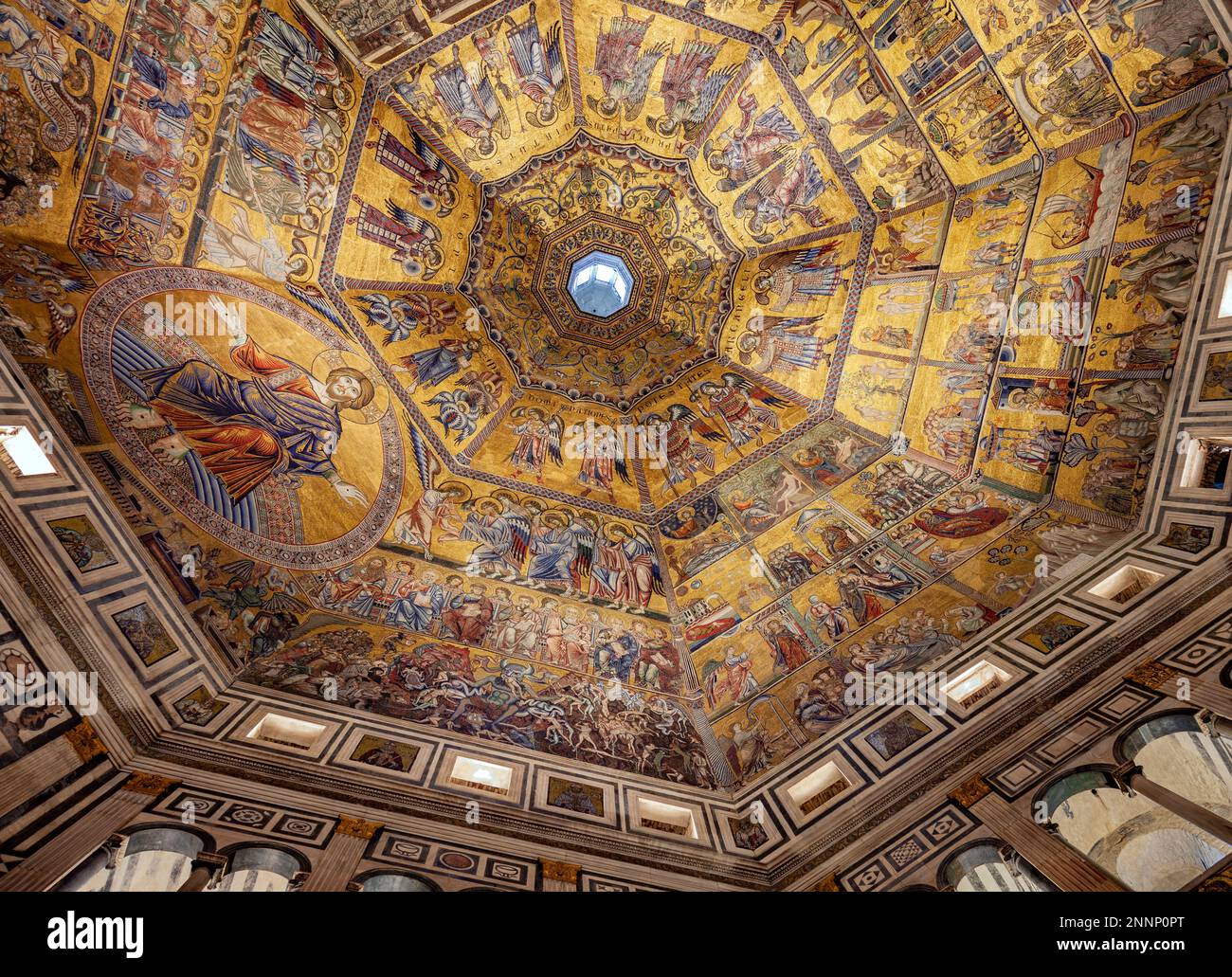 The Florence Baptistery, also known as the Baptistery of Saint John ...