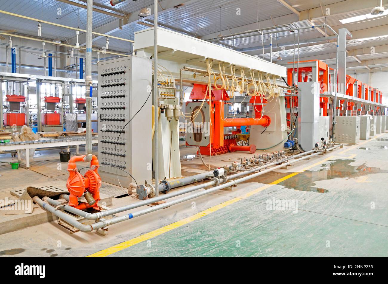 Ceramic factory equipment Stock Photo - Alamy