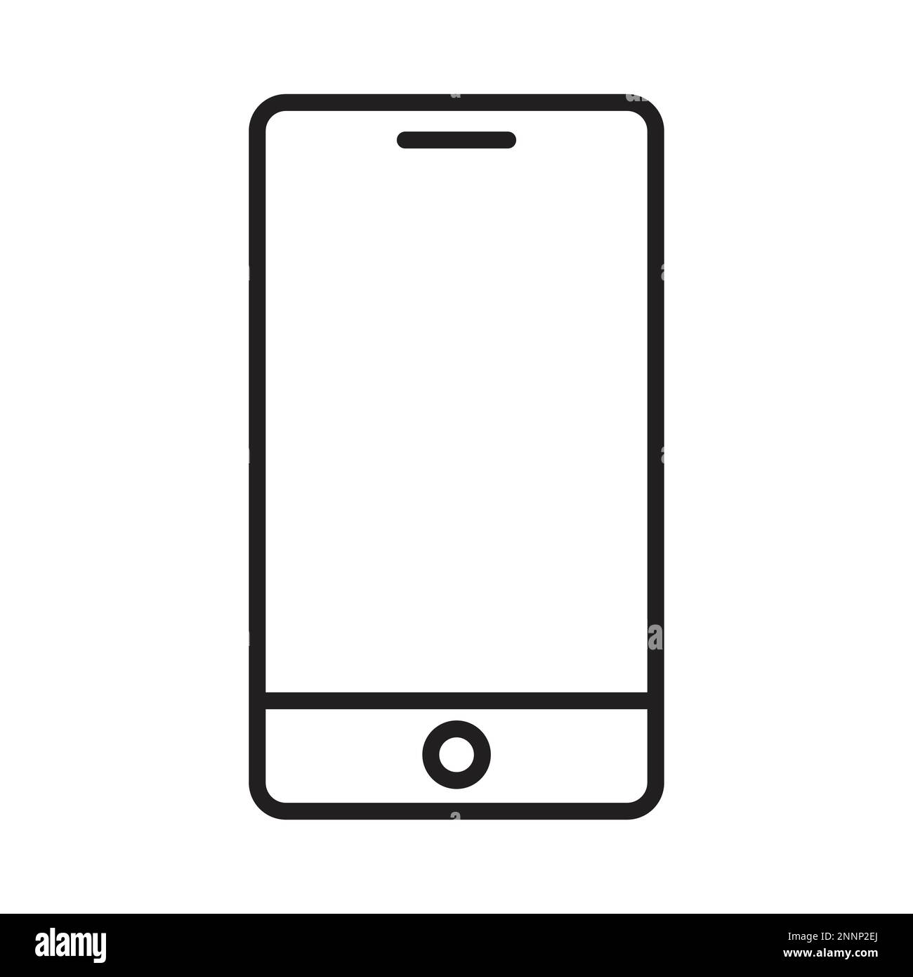 smartphone line icon black, mobile phone icon outline vector, touch ... smartphone line icon black, mobile phone icon outline vector, touch ...
