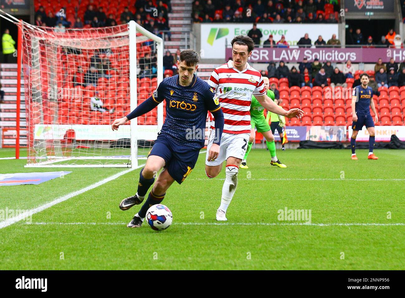 Eco - Power Stadium, Doncaster, England - 25th February 2023 Jamie ...