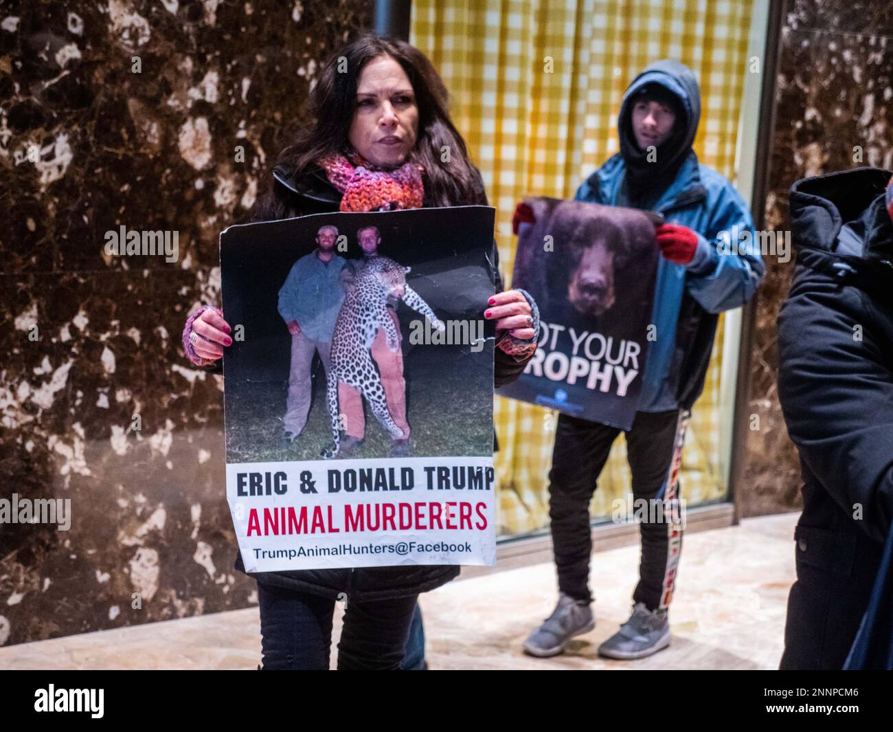 New York, New York, USA. 25th Feb, 2023. NYC Rally Against Trophy ...