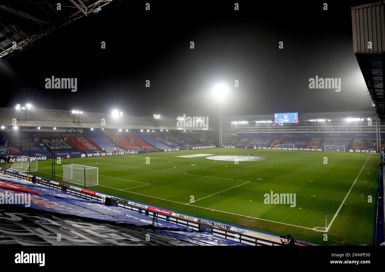General view inside the stadium before the English Premier League ...