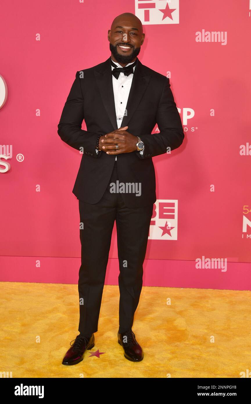 Adrian Holmes arrives at the 54th NAACP Image Awards on Saturday, Feb ...