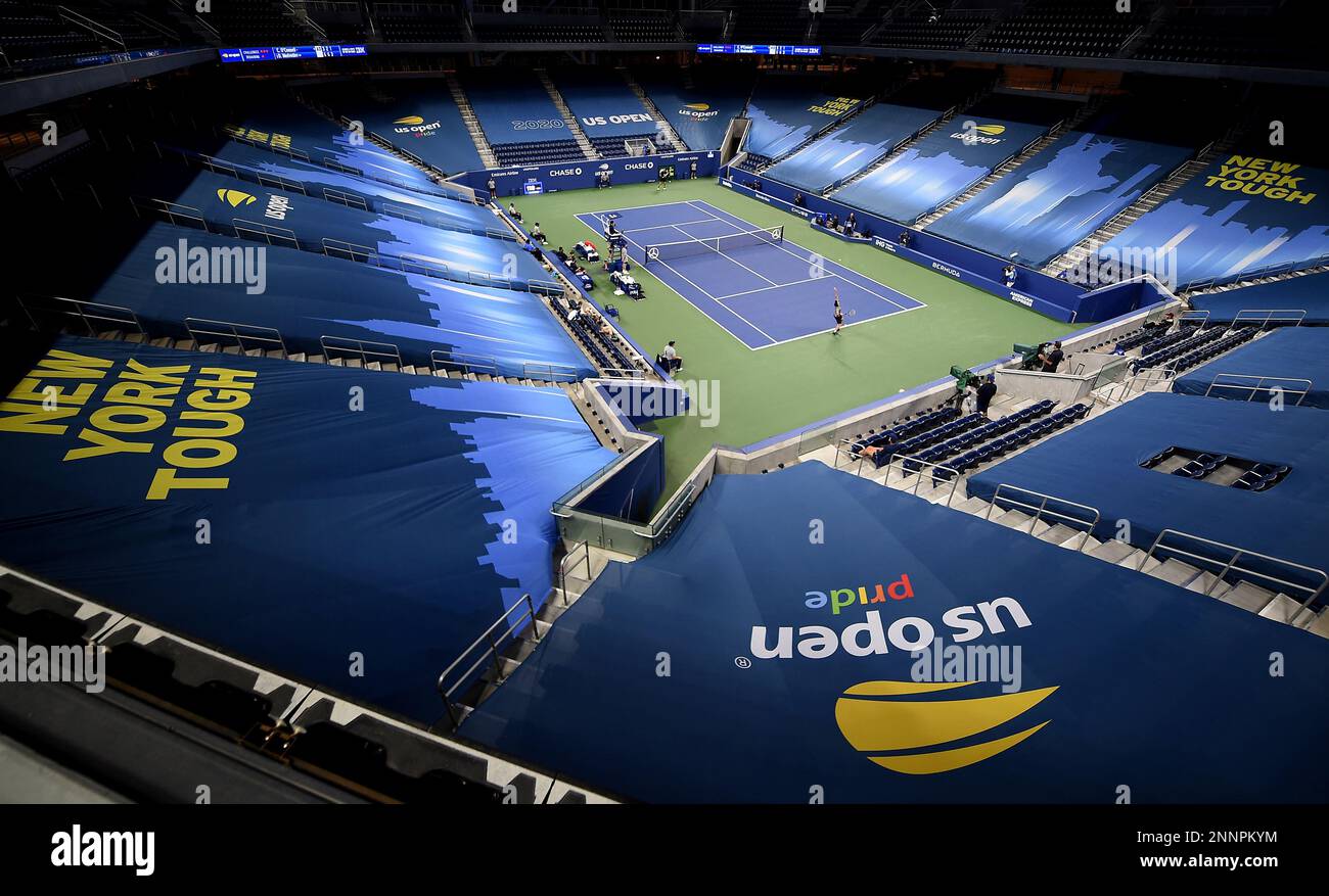 Around the Grounds at the 2020 US Open, Thursday, Sept. 3, 2020 in ...