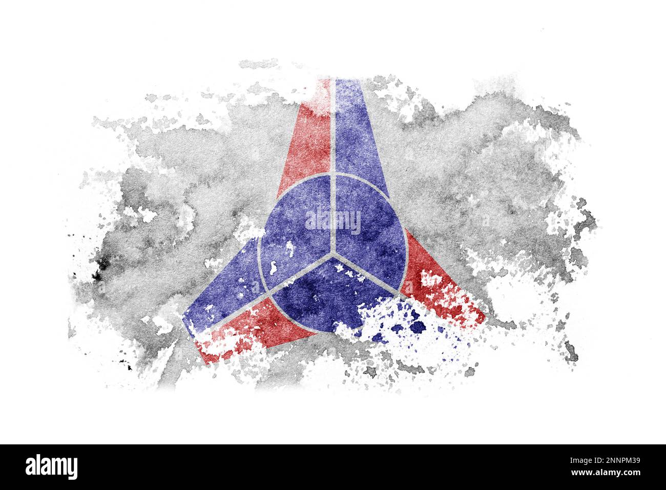 Japan, Japanese, Sarufutsu, Hokkaido, Soya, Subprefecture flag ...