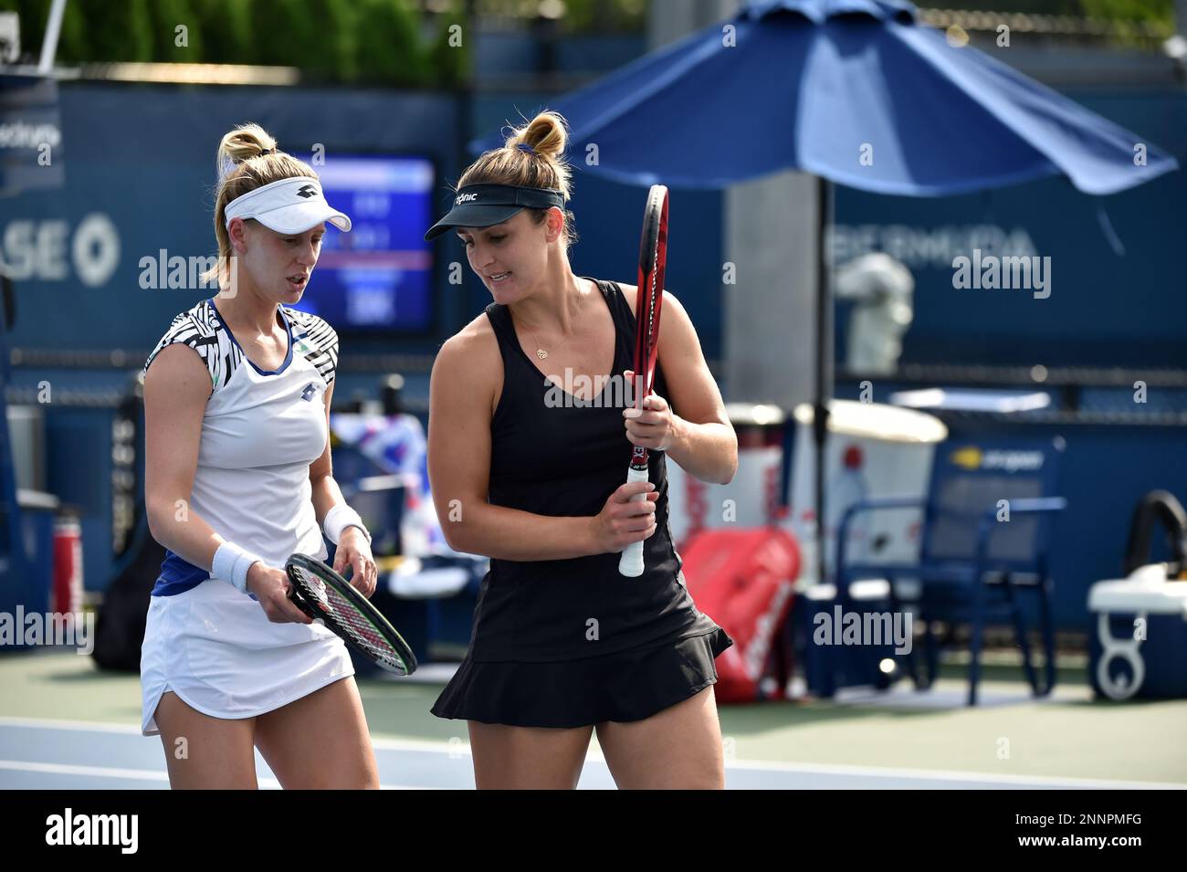 Gabriela Dabrowski and Alison Riske against Natela Dzalamidze and Irina ...